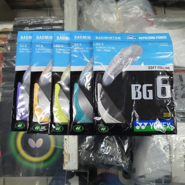 Jual Sera Senar Badminton Yonex Bg6 Bg 6 Ch Original Repulsion Power 0 ...