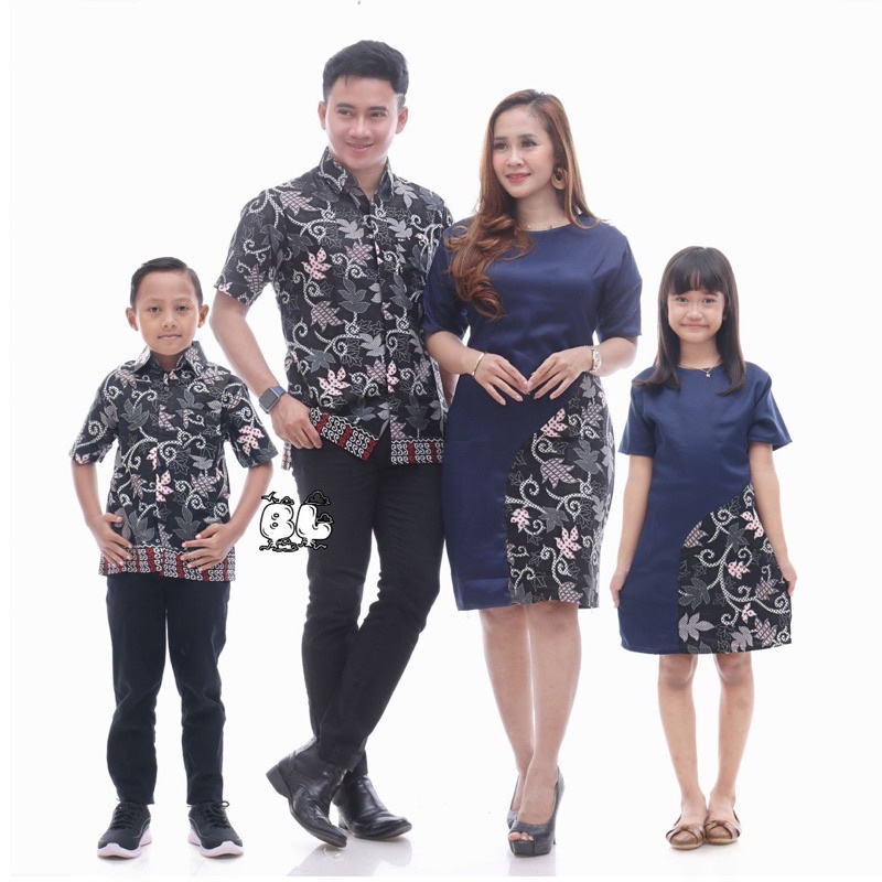 Jual Batik Keluarga Dres Batik couple Keluarga Batik Pekalongan Baju ...