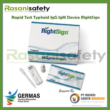Jual Widal Tes Device RightSign Isi 25 Alat Test Cek Uji Deteksi Cepat ...