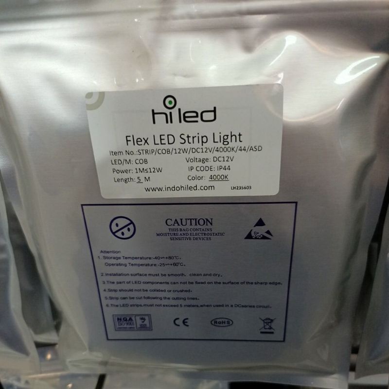 Jual lampu led strip cob hiled 12w dc12v 44 asd | Shopee Indonesia