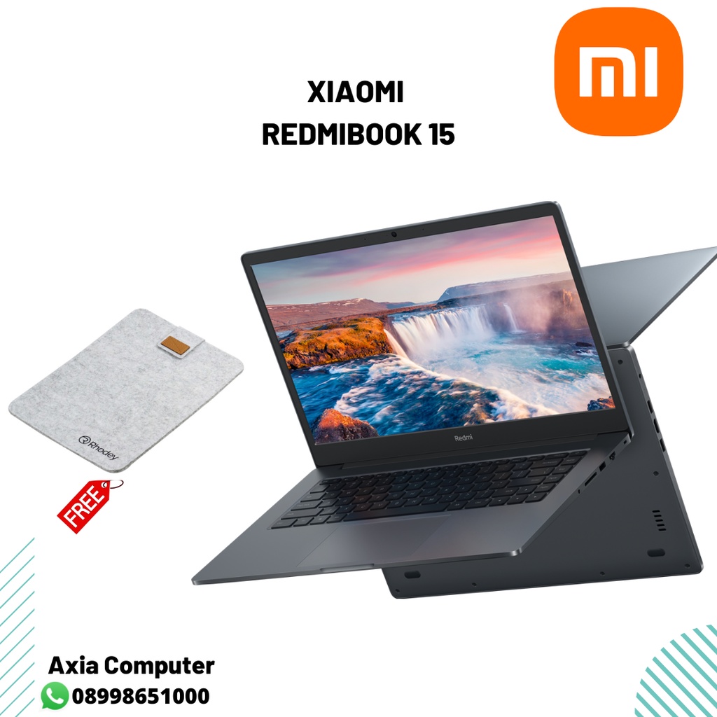 Jual Laptop Xiaomi RedmiBook 15 Core i3 1115G4 8GB 256GB 15.6" FHD ...