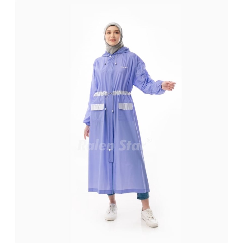 Jual FELWINSHOP Jas Hujan Hijab Muslimah Gamis Wanita Sofia Rain City ...