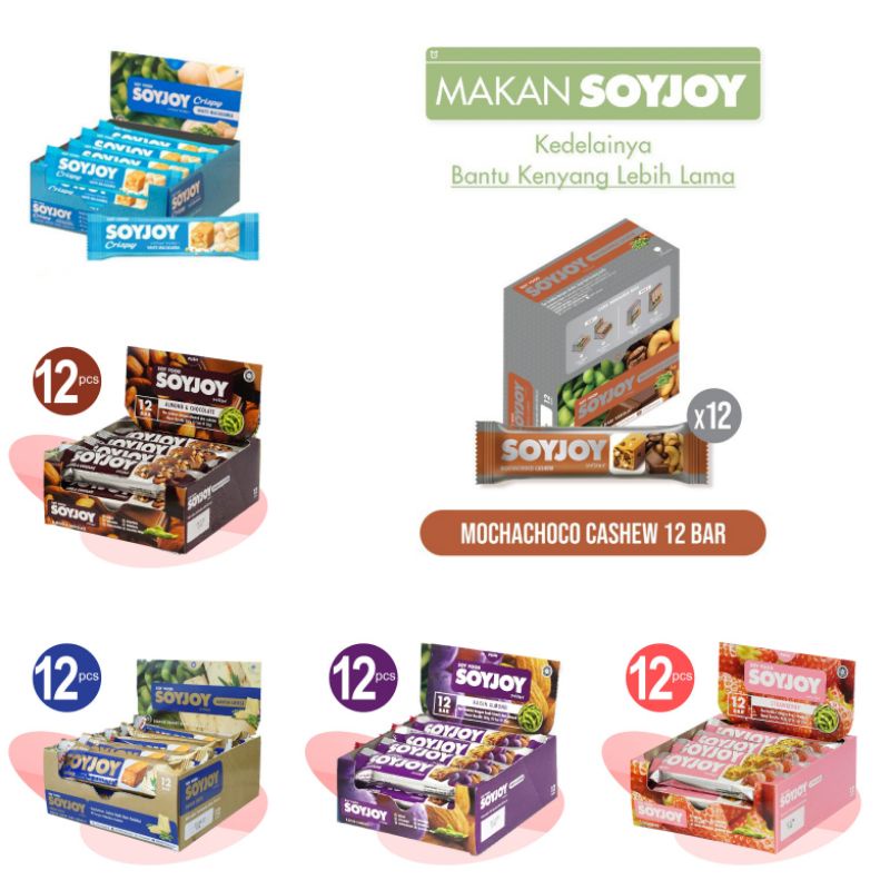 Jual Soyjoy 1 Box isi 12 Pcs Aneka Rasa | Shopee Indonesia