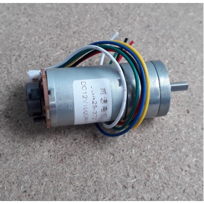 Jual Motor DC 25GA370 12V 1000 RPM With Encoder | Shopee Indonesia
