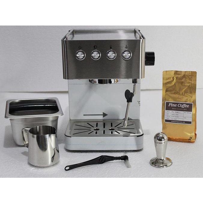Jual Paket Mesin kopi espresso Gustino 688 | Shopee Indonesia