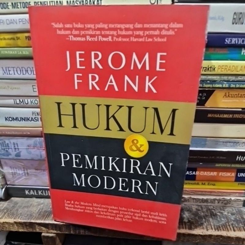 Jual Hukum dan pemikiran modern by Jerome Frank | Shopee Indonesia