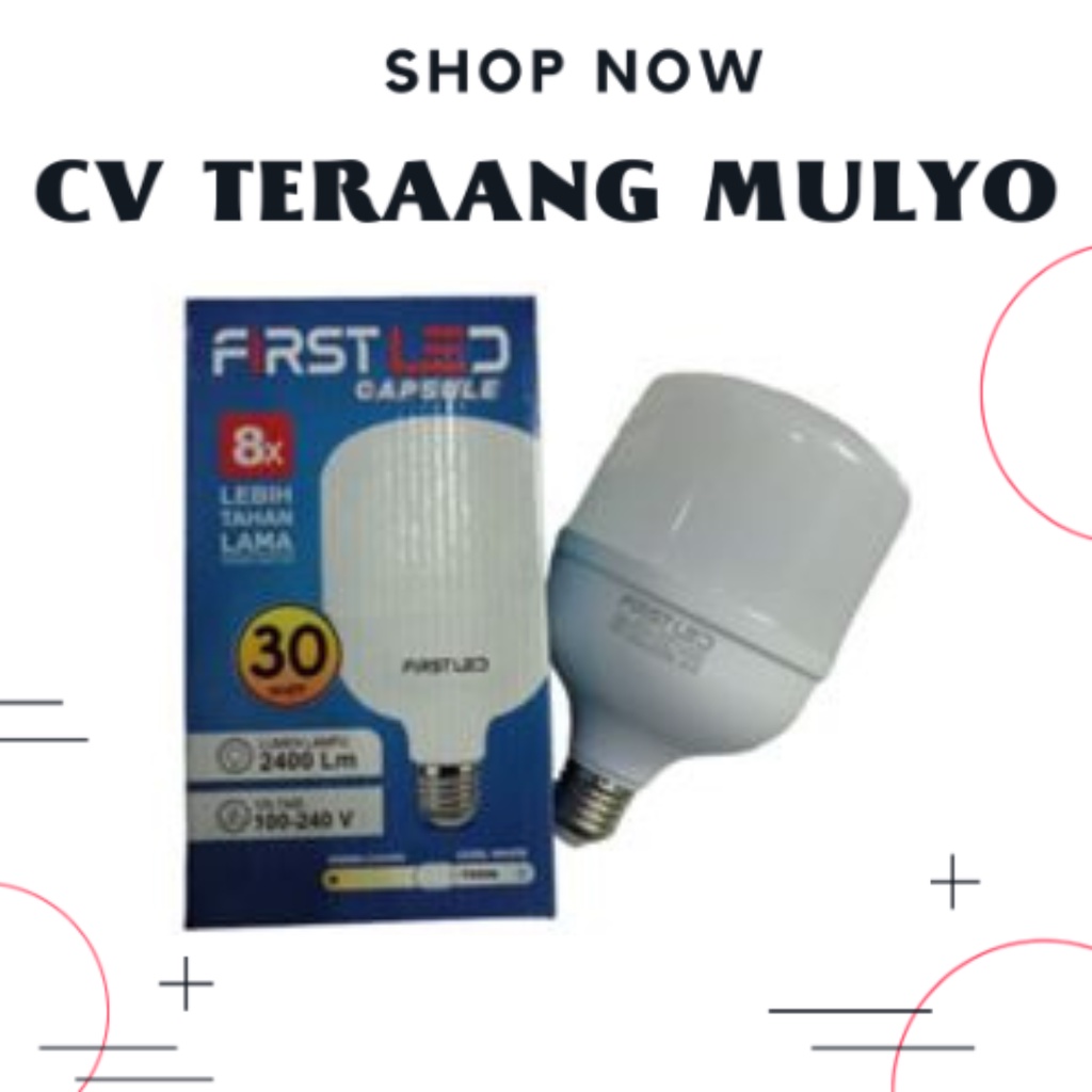 Jual Lampu Led FIRST Capsule 30Watt 7000k | Shopee Indonesia
