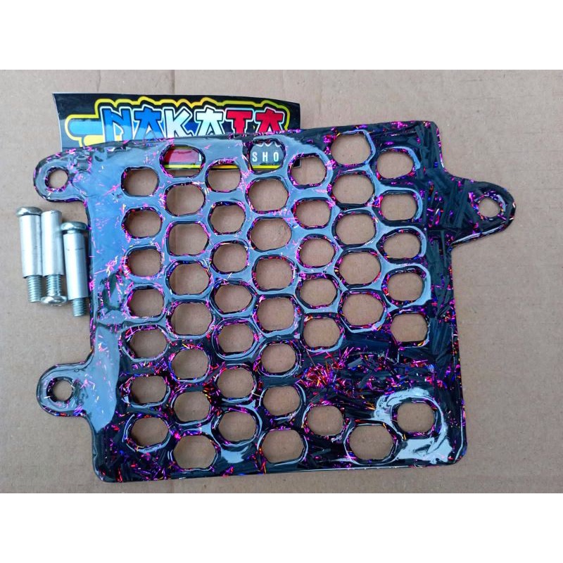 Jual COVER TUTUP RADIATOR VARIO 125 NEW VARIO 150 NEW CNCN KARBON ...