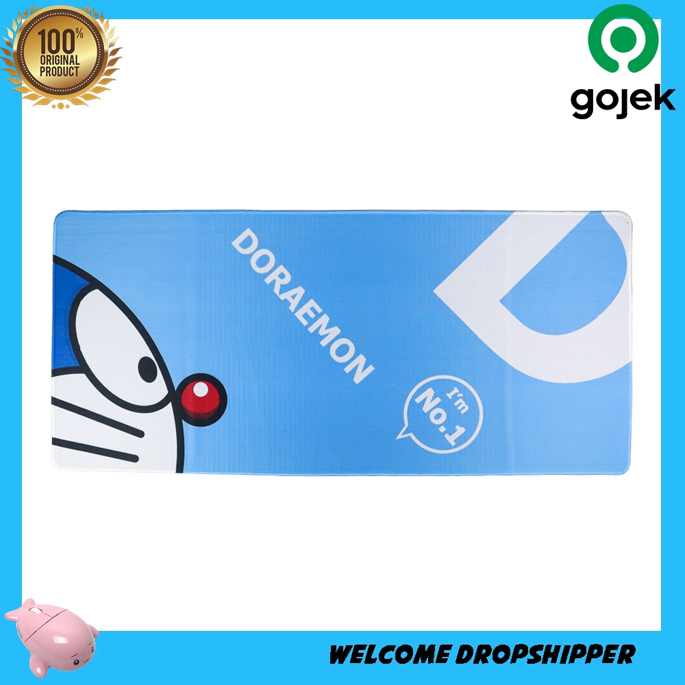 Jual Gaming Mouse Pad XL Desk Mat Doraemon 400 x 900 x 2 mm MP006 ...