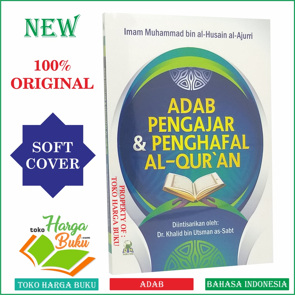 Jual Adab Pengajar Dan Penghafal Al-Qur'an Karya Imam Muhammad bin Al ...