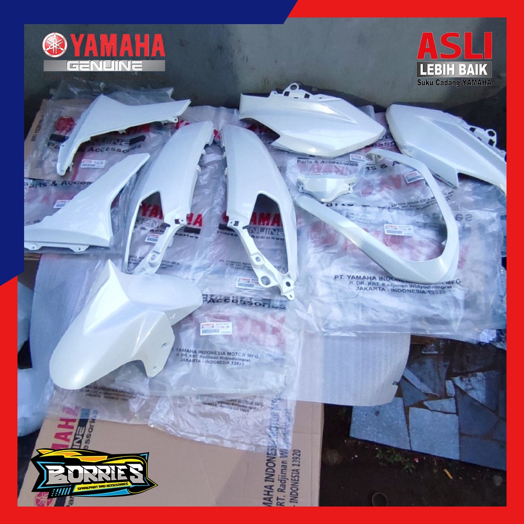 Jual FULL SET BODY HALUS NMAX N MAX OLD 2016-2019 PUTIH ORIGINAL YAMAHA ...