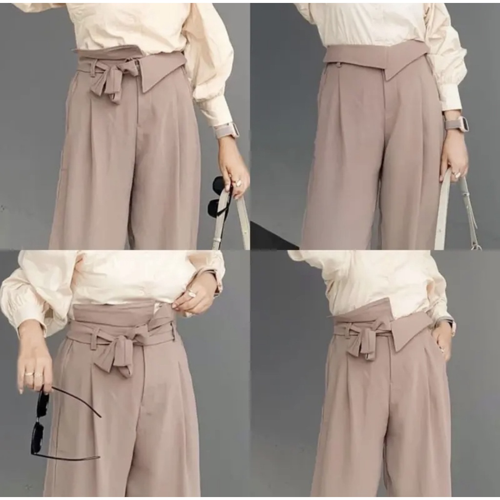 Jual highwaist kulot 4 style | Shopee Indonesia