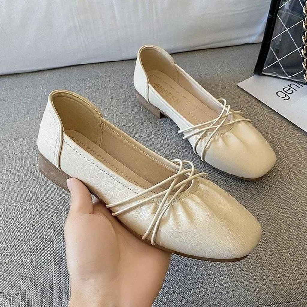 Jual LURAD Sepatu Wanita Flatshoes BL306 Ballerina Shoes Sepatu Vintage ...