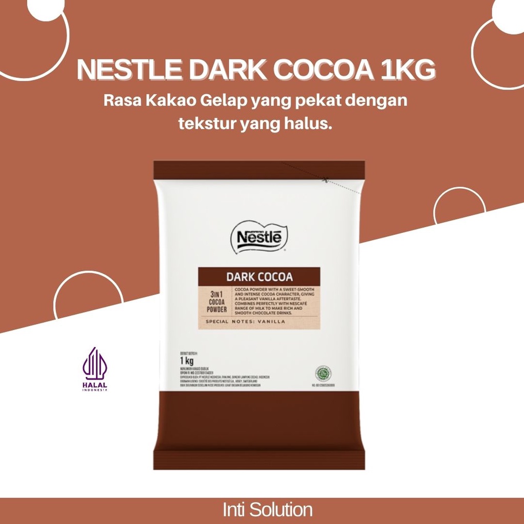 Jual NESTLE DARK COCOA BUBUK 1 kg / Bubuk Minuman Coklat | Shopee Indonesia