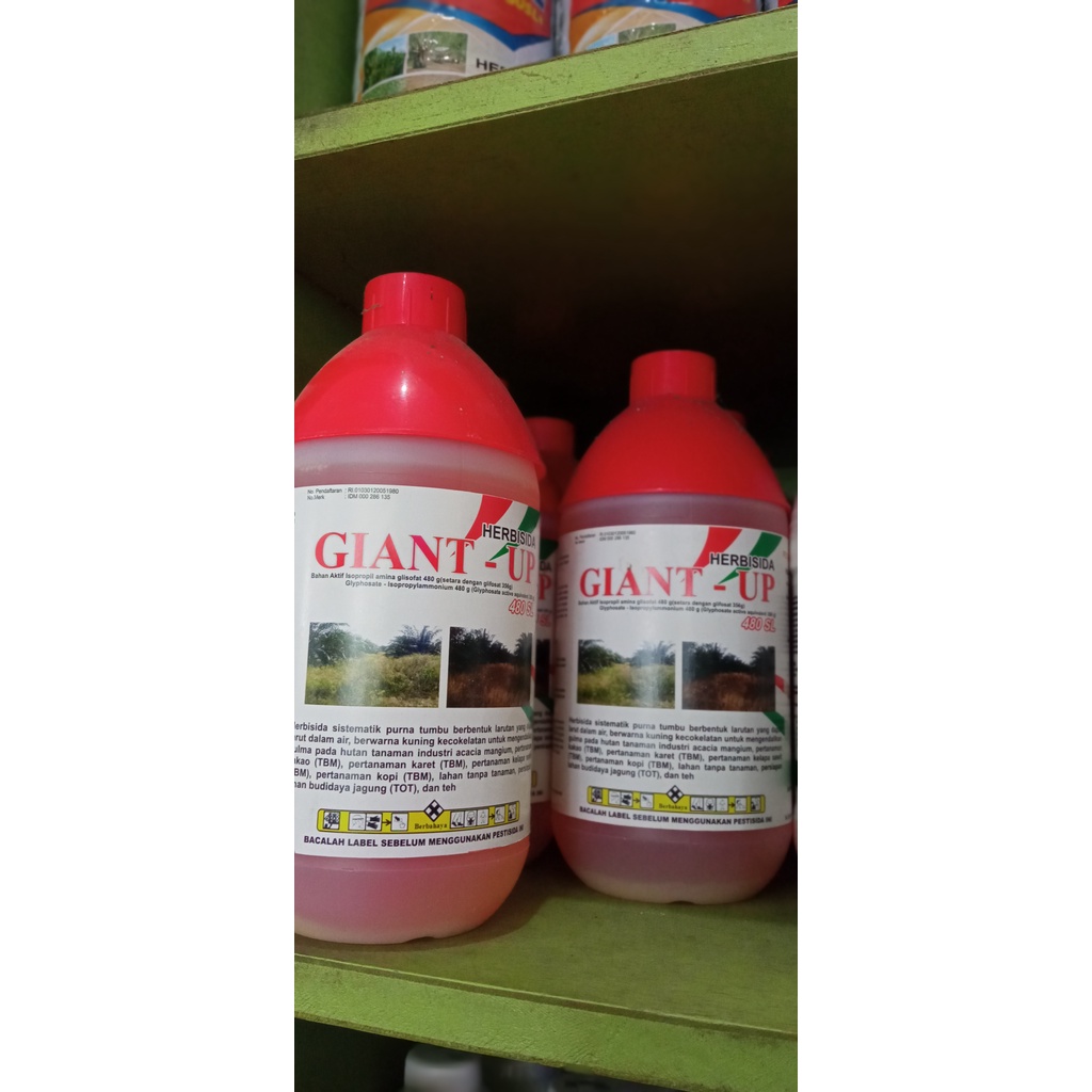 Jual HERBISIDA GIANT UP 480 SL 1 LITER | Shopee Indonesia