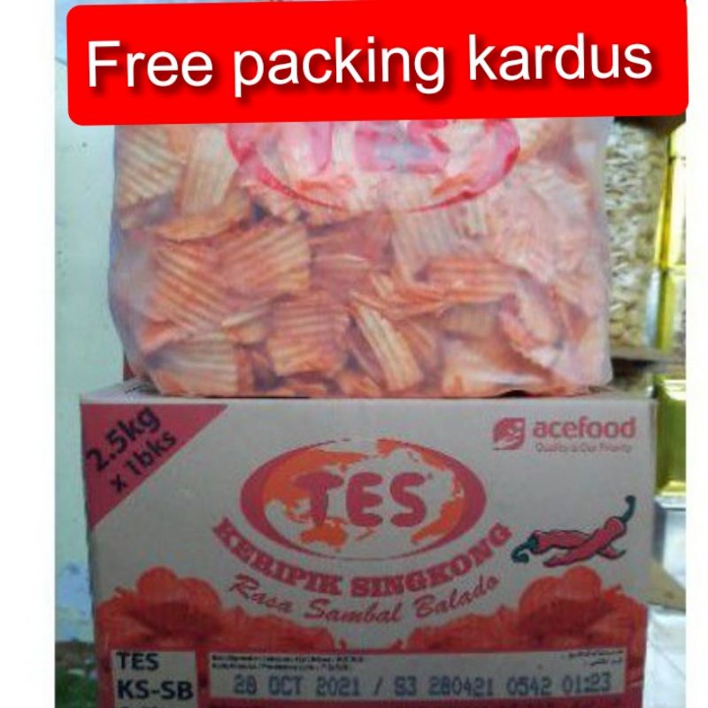 Jual singkong balado tes/cemilan kiloan | Shopee Indonesia