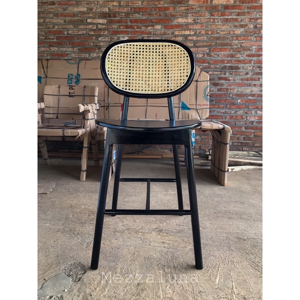 Jual MINI BAR STOOL BLACK GLOSS / KURSI MINI BAR HITAM | Shopee Indonesia