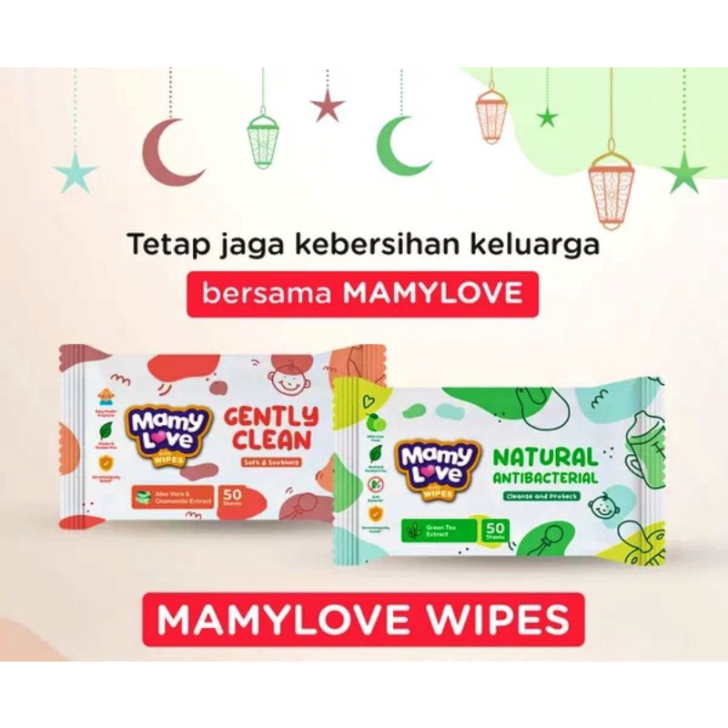 Jual MAMY LOVE ISI 50 SHEETS ( BUY 1 GET 1 ) | Shopee Indonesia