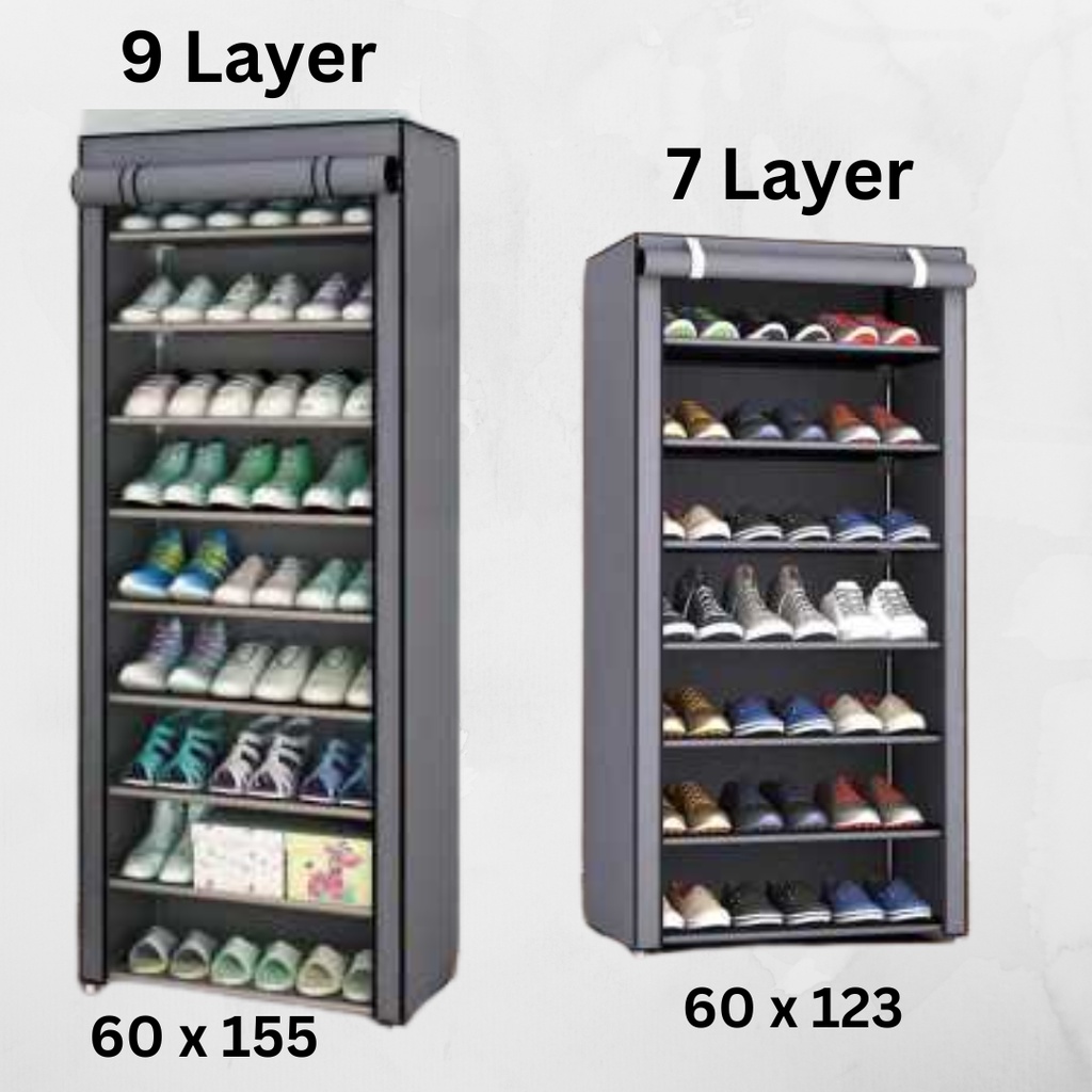 Jual Tempat Penyimpanan Rak Kotak Box Sepatu Sandal Susun Plastik Tebal ...