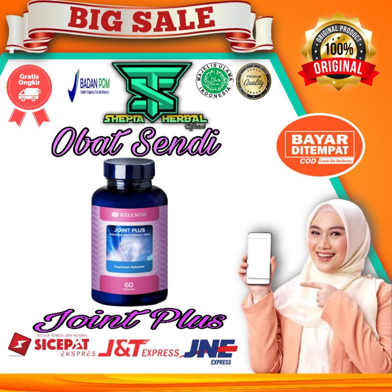 Jual Wellness JOINT PLUS 100% Asli Original improved joint formula ...