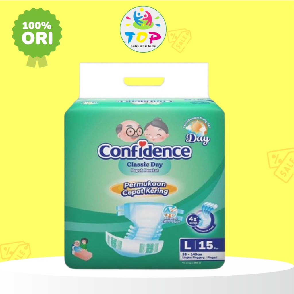 Jual ~TOP~ CONFIDENCE CLASSIC DAY L-7 / L-15 (PILIH VARIAN DI VARIASI) | Shopee Indonesia