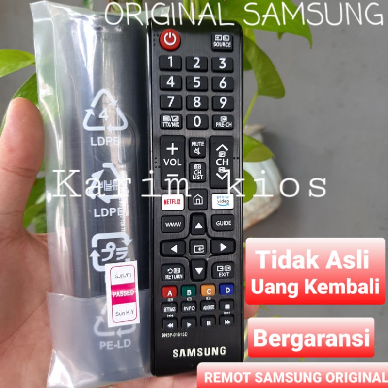 Jual Remot Remote Tv Smart Tv Samsung LCD LED BN59-01315D Original | Shopee Indonesia