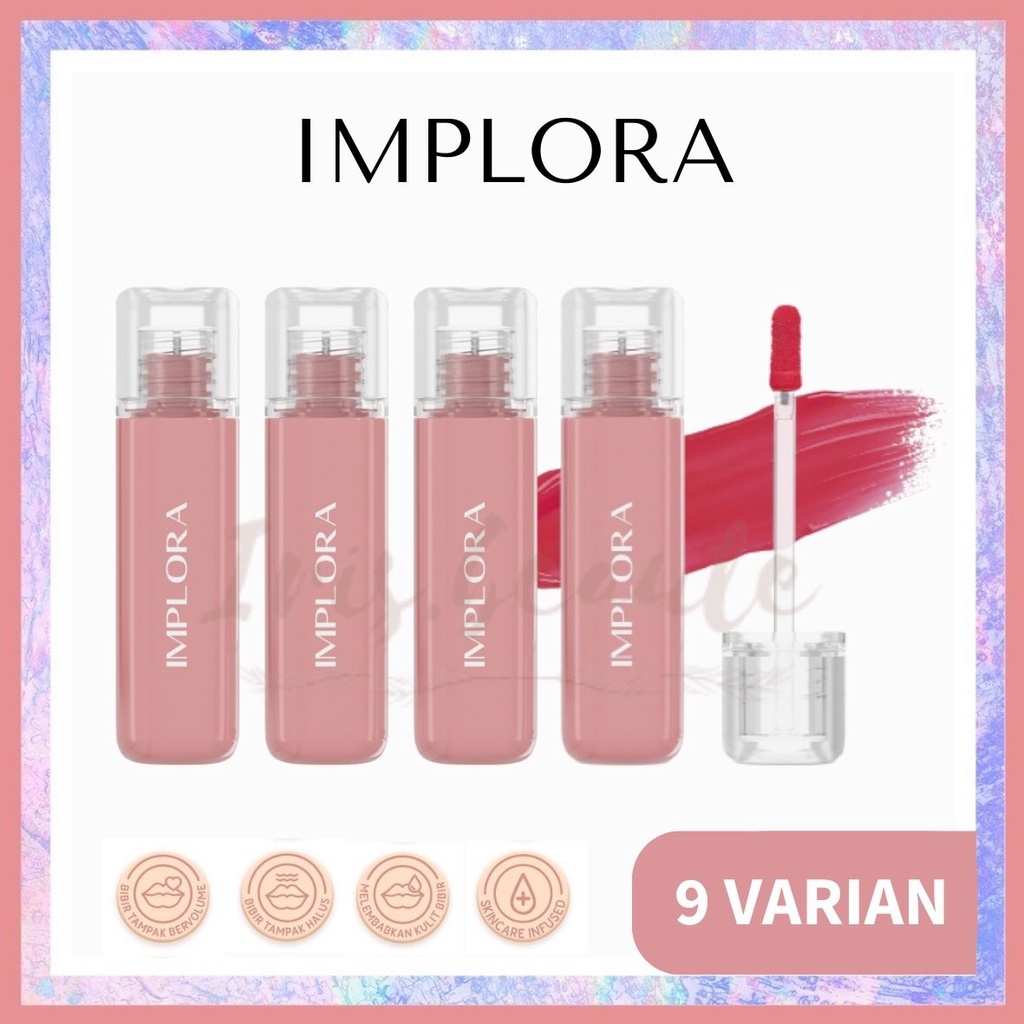 Jual IMPLORA Jelly Tint / Lip Tint | Shopee Indonesia