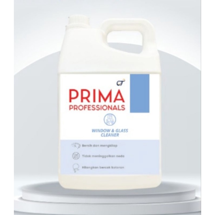 Jual PRIMA Window & Glass Cleaner 4 Ltr (Jerigen) | Shopee Indonesia