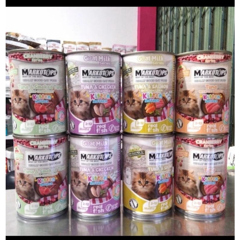 Jual Markotop Kaleng Kitten 400g - Makanan Kucing Basah Alvarian ...