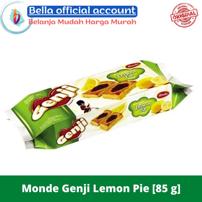 Jual Monde Genji Lemon Pie - original pie - strawberry - raisins 85 gr ...