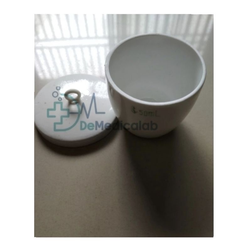 Jual Crusible Porselin - Cawan Crucible Porclain / Krusibel Porselin 50 ...