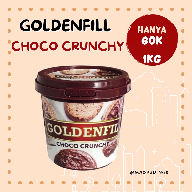 Jual GoldenFill Choco Crunchy | Shopee Indonesia