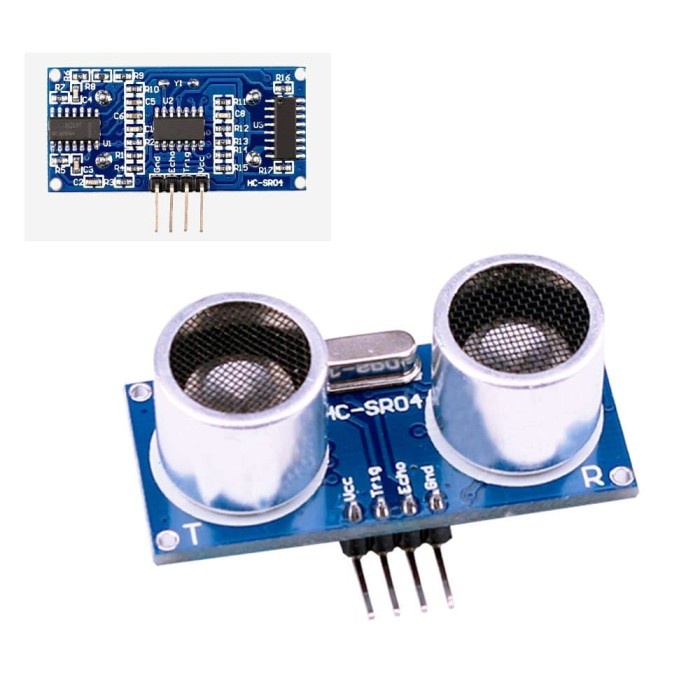 Jual Produk Sensor Ultrasonic Hc-Sr04 Pengukur Jarak Ultrasonik ...