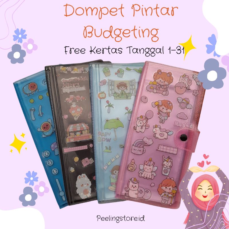 Jual DOMPET PINTAR / DOMPET DISIPLIN KEUANGAN PVC PREMIUM FREE KERTAS ...
