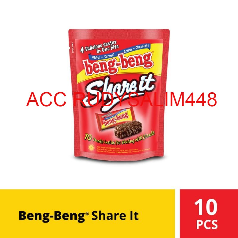 Jual Bengbeng share it isi 10 pcs @95g X 2 Bungkus | Shopee Indonesia
