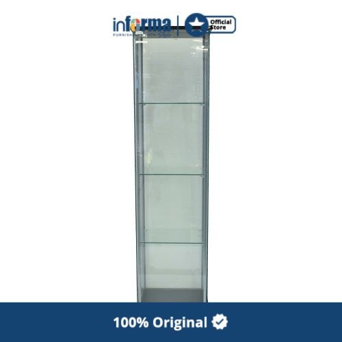 Jual Rak Informa Lemari Pajangan - Newvy Curio 4 Tier Black | Shopee ...