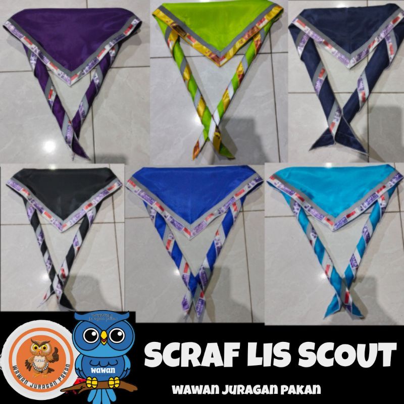 Jual SCRAF LIS SCOUT WARNA | Shopee Indonesia