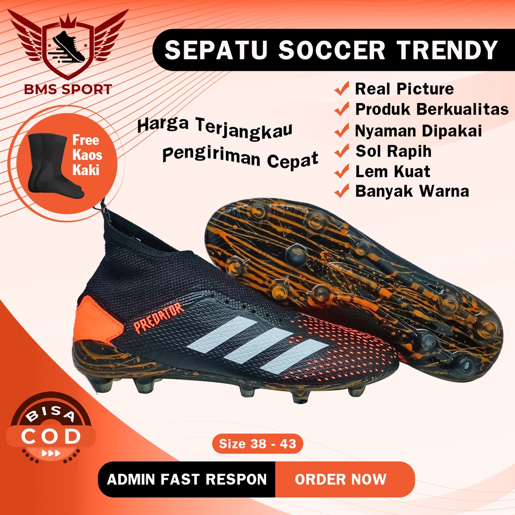 Jual Sepatu Bola Adidas Predator Sepatu Sepak Bola Sepakbola Kaki ...