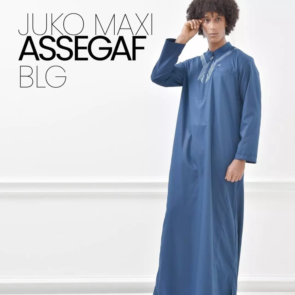 Jual PROMO!! Jubah Koko Rabbani - Juko Maxi Assegaf | Shopee Indonesia