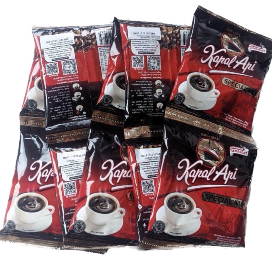 Jual Kopi Kapal Api Special MixKopi + Gula 1 renceng isi 10 sachet @25 ...