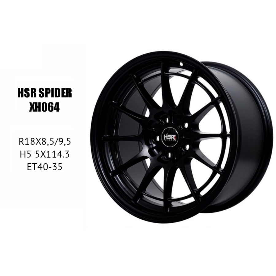 Jual Velg HSR Spider R18 Buat Mobil Innova Odyssey Hrv Crv Alphard ...