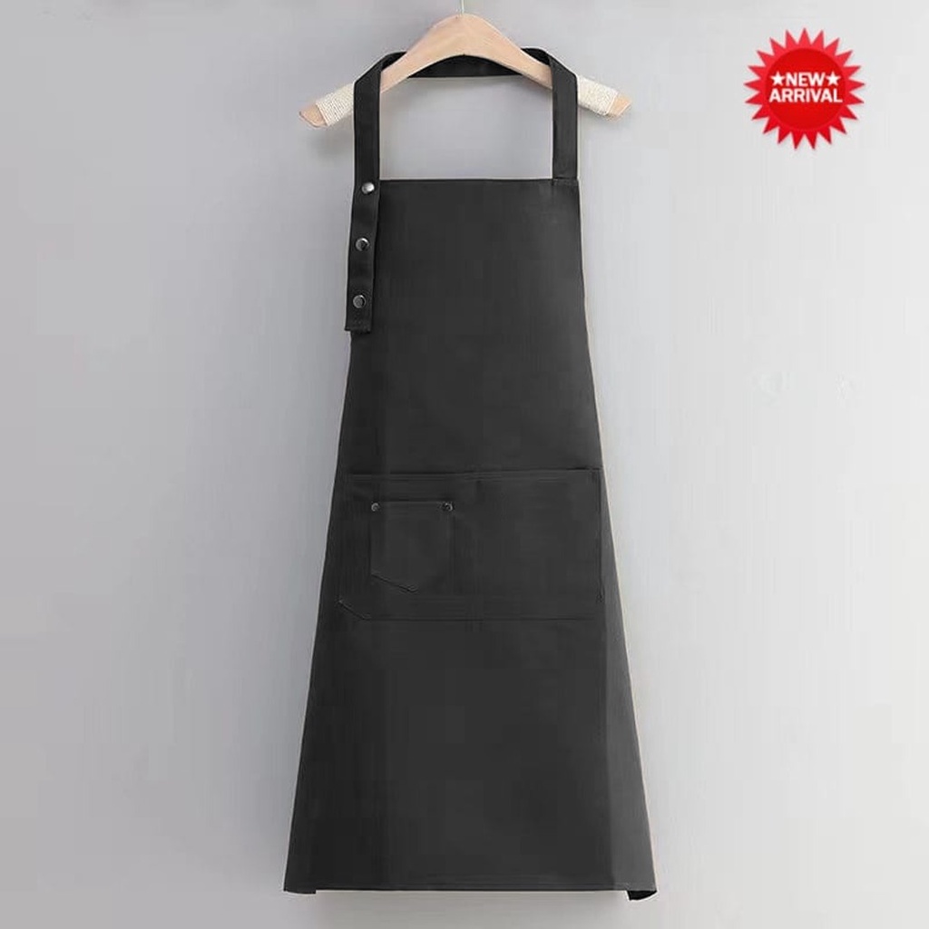 Jual PS Celemek Waterproof Apron Masak Dapur Pria Wanita Chef Pelayan ...