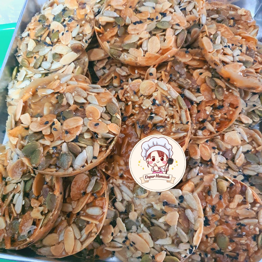 Jual DM - Florentine Cookies Kemasan Satuan / Crispy Mixed Nuts ...