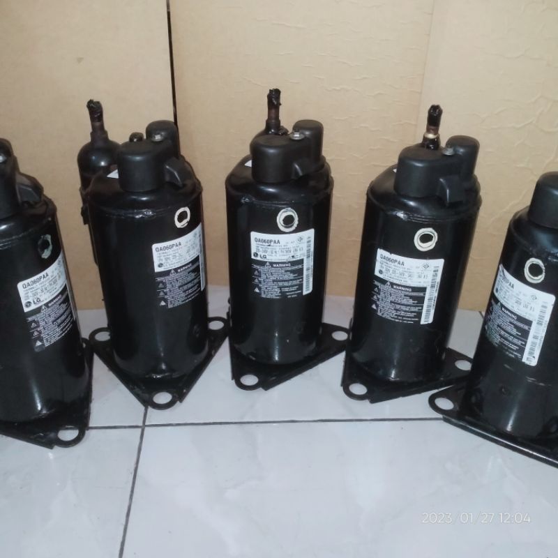 Jual Kompresor AC 1/2 PK ½Pk - Merk LG [Second / Cabutan] | Shopee ...
