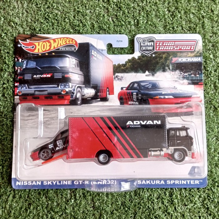 Jual Hotwheels Team Transport Nissan Skyline GT-R R32 Sakura Sprinter - JDM N27 | Shopee Indonesia