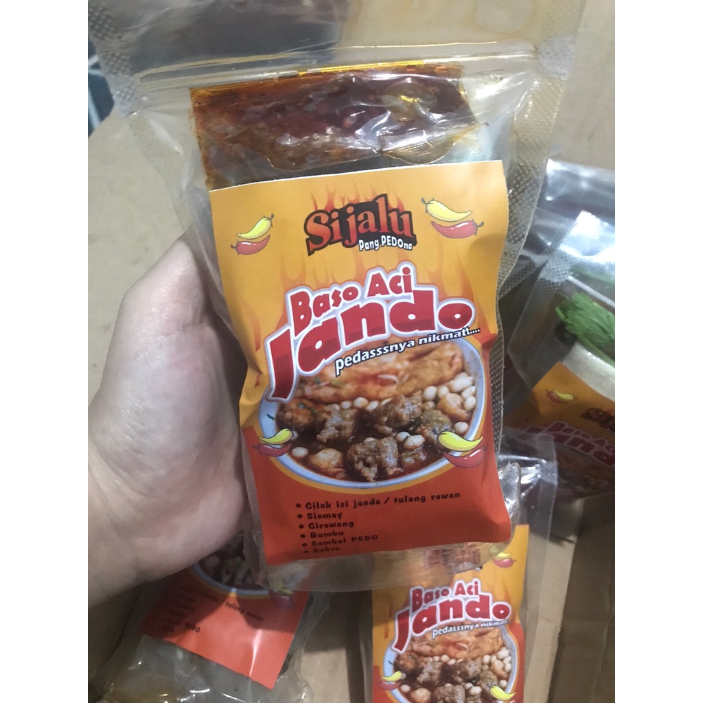 Jual BASO ACI TULANG RANGU SIJALU KHAS GARUT PEDAS GURIH NIKMAT ...