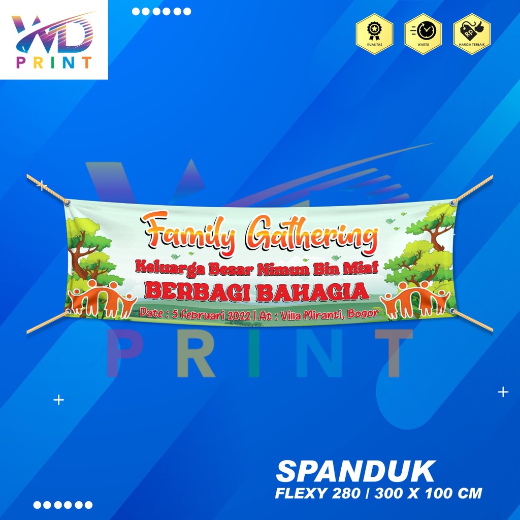 Jual WDPrint Cetak Custom BANNER / SPANDUK OUTDOOR | FLEXY CHINA ...
