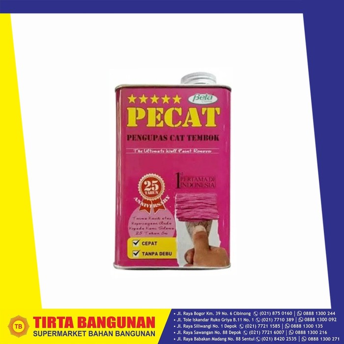 Jual BETACHEMIE PC - 002R PECAT PENGUPAS CAT TEMBOK 1 KG | Shopee Indonesia