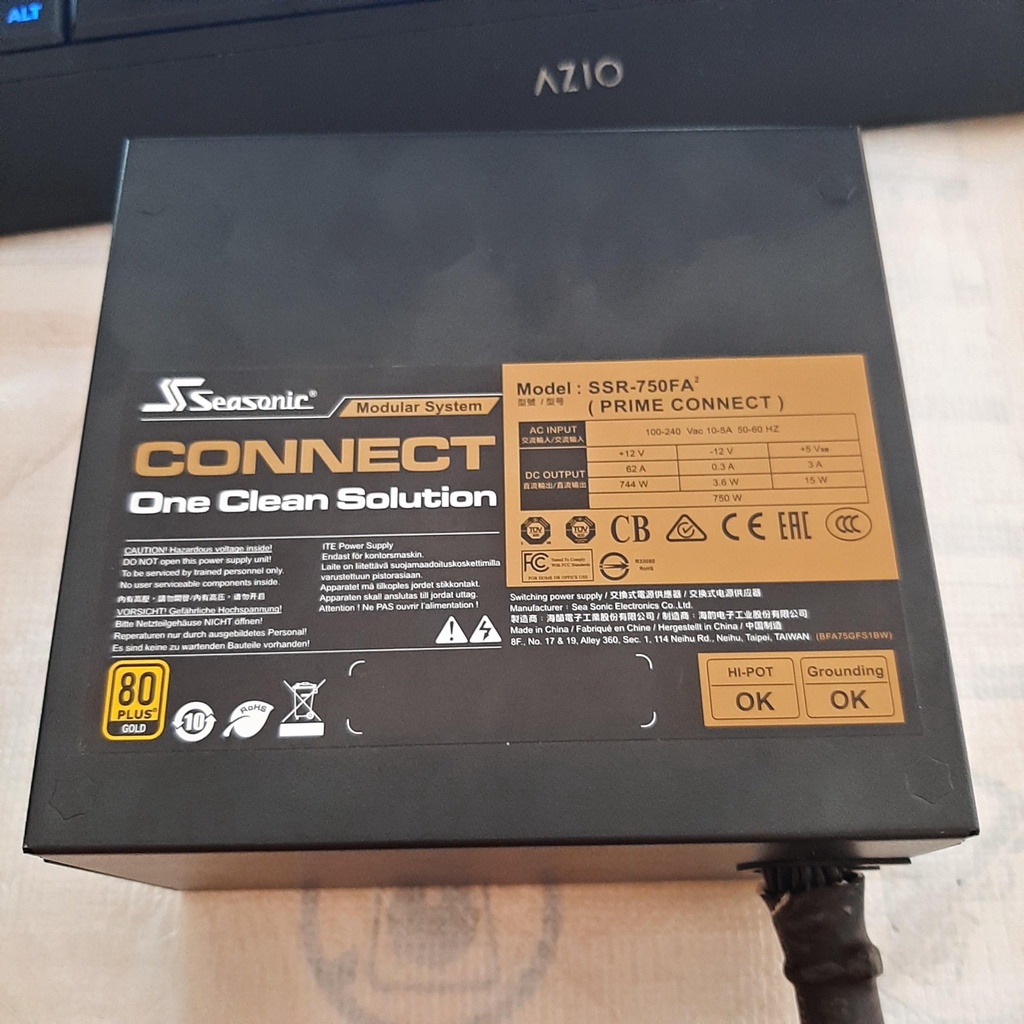 Jual Seasonic CONNECT SSR-750FA2 Prime Connect 750W 80 Gold Full ...