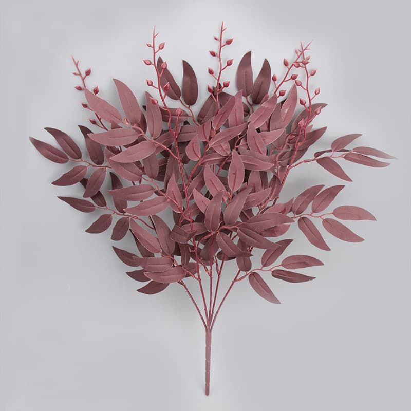 Jual BT256 willow leaf daun willow artificial daun eucalyptus ruscus ...
